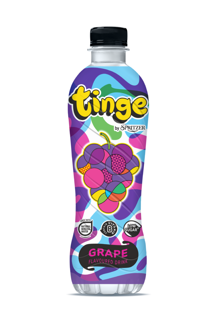 SPRITZER TINGE 450ML – GRAPE x 24 BOTTLES